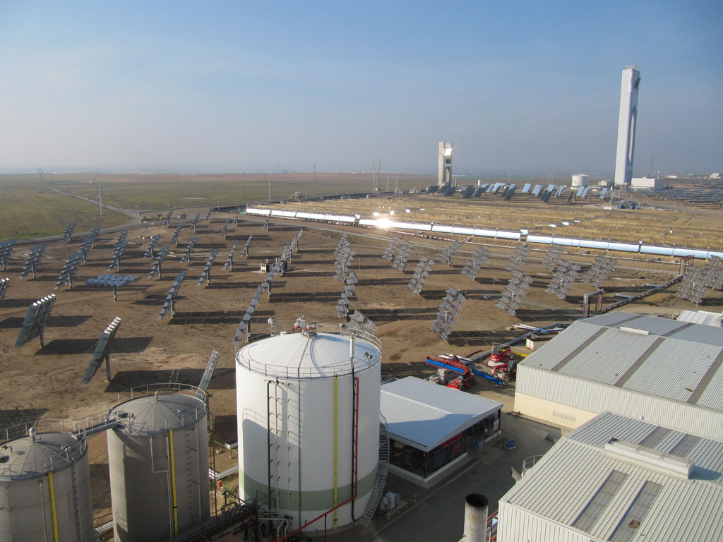 Bezoek CSP-centrale PS10 Sevilla – OliNo